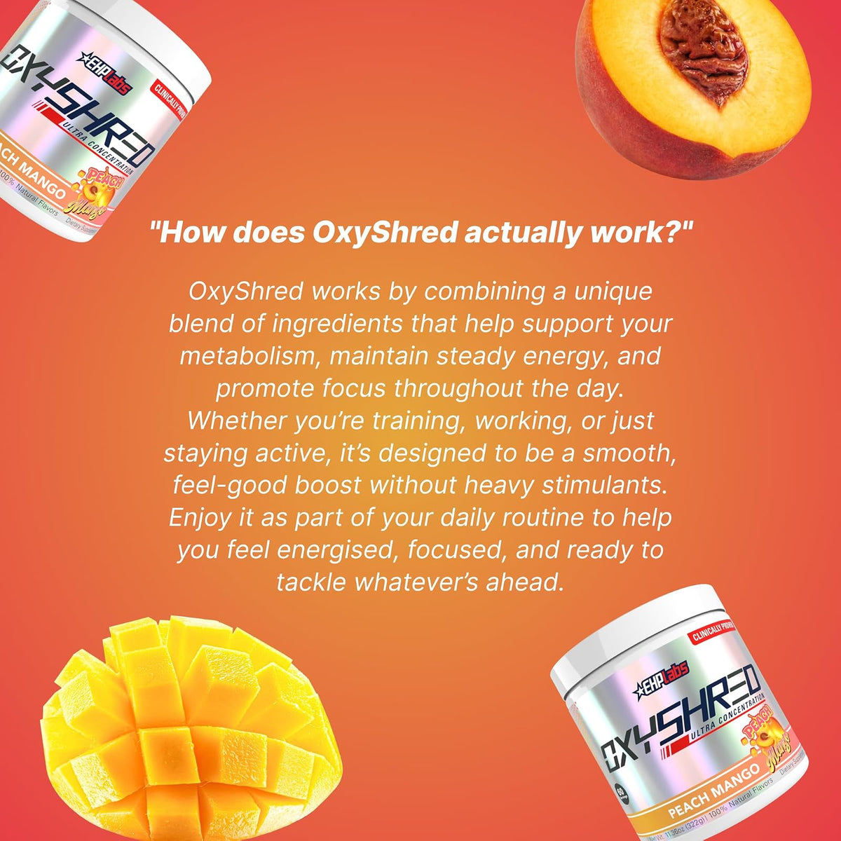 EHP Labs pre-workout for muscle endurance