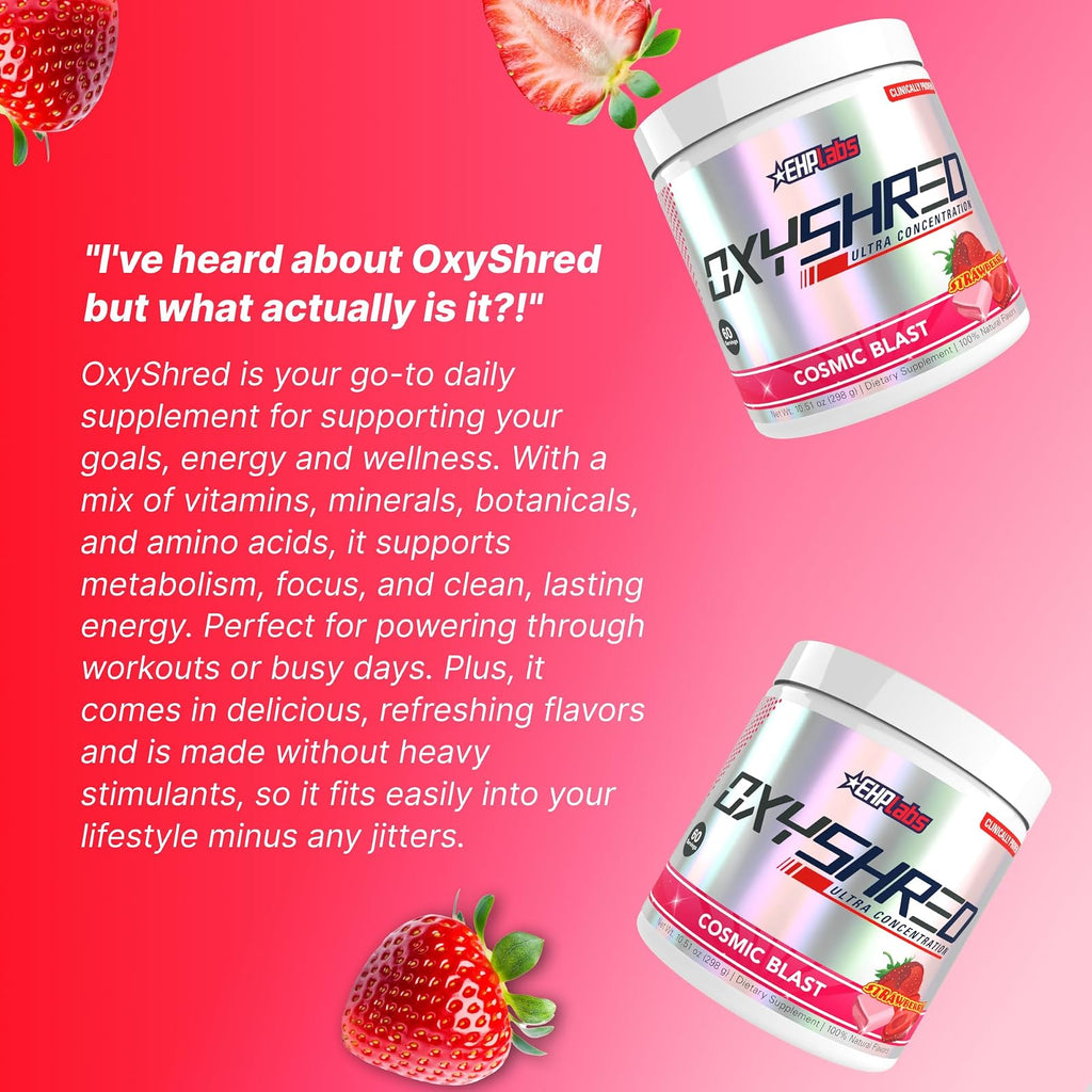 EHP Labs pre-workout for muscle pump