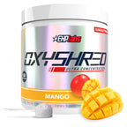 EHP Labs pre-workout powder mango flavour