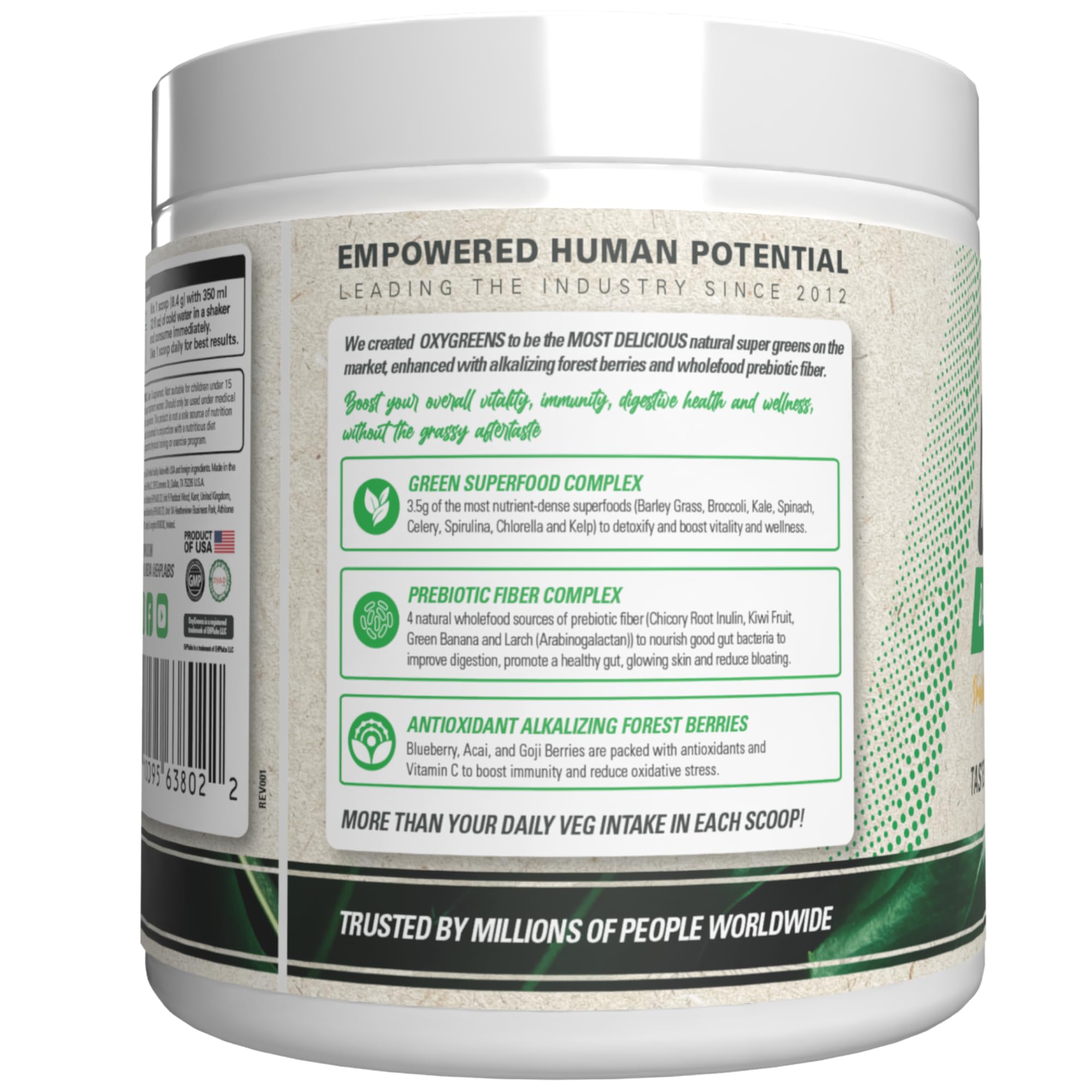 EHP Labs spirulina for detox support