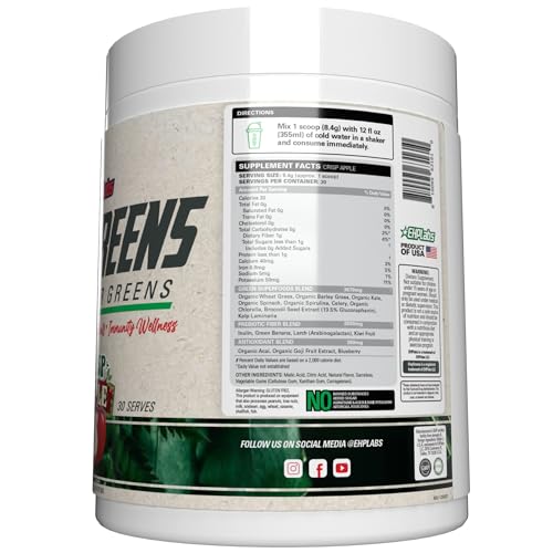 EHP Labs spirulina for fitness enthusiasts