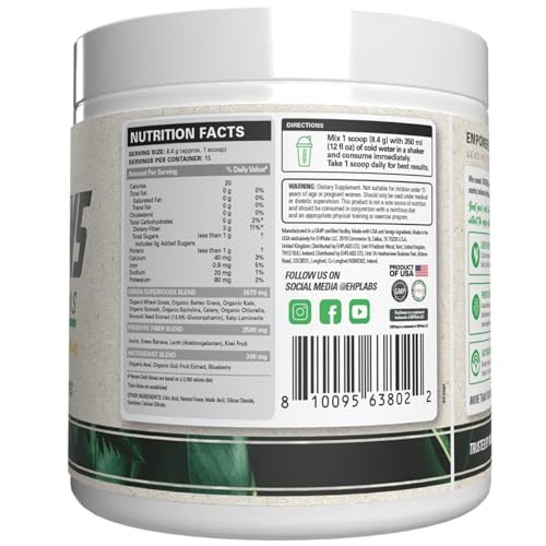 EHP Labs spirulina for immune support