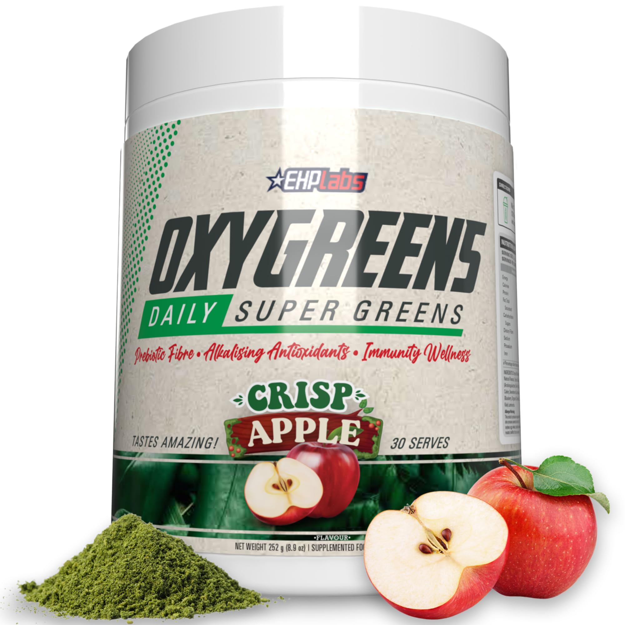 EHP Labs spirulina super greens powder