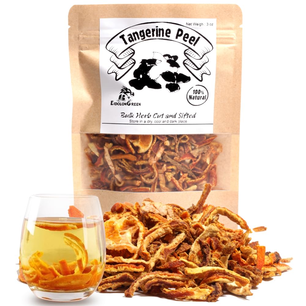 EidolonGreen dried tangerine peel tea