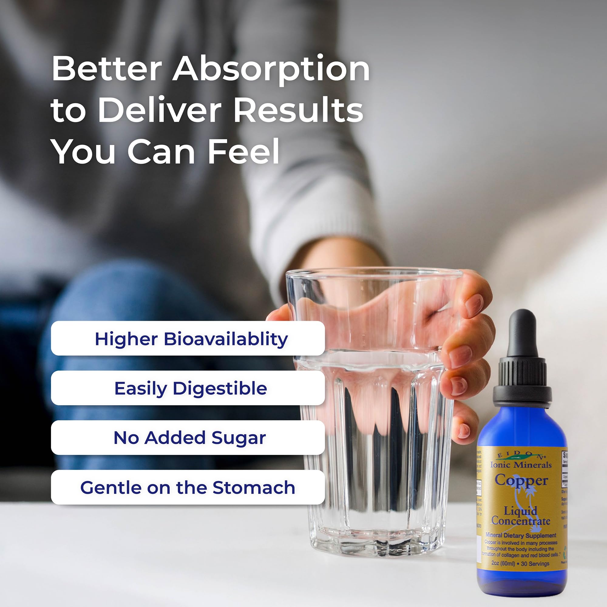 Eidon copper drops for wellness