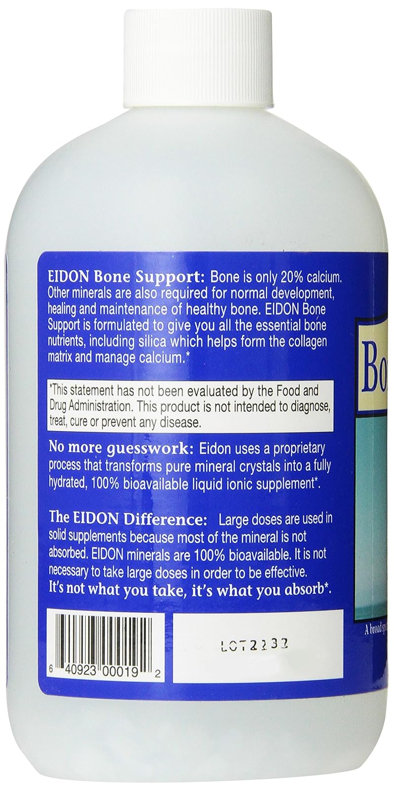 Eidon Ionic Minerals 18 fl oz bottle
