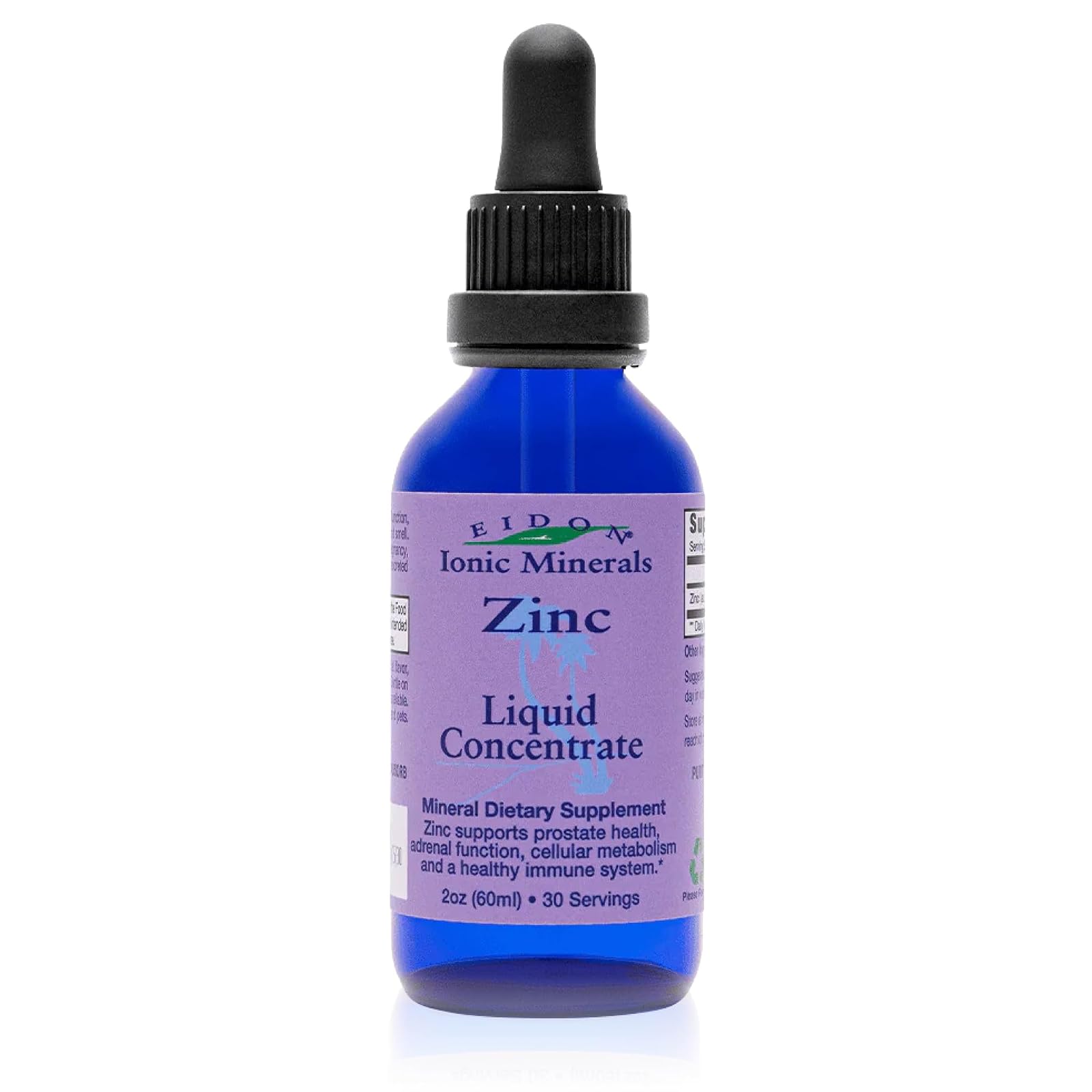 Eidon Ionic Minerals liquid zinc supplement
