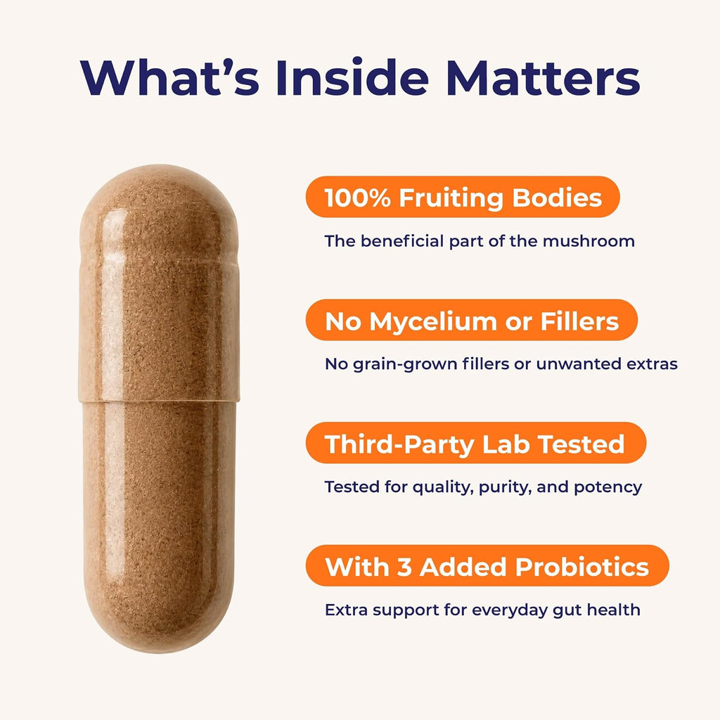 Eidon mushroom complex for energy
