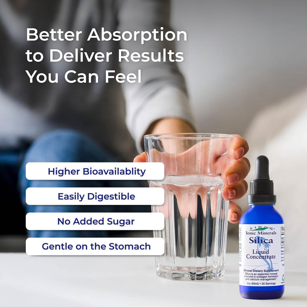 Eidon silica for stronger nails