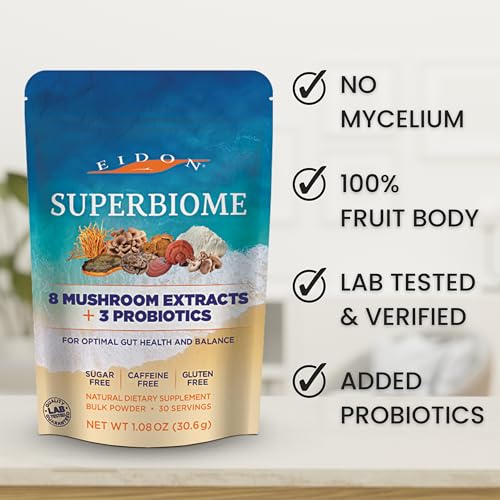 Eidon SuperBiome blend of mushrooms