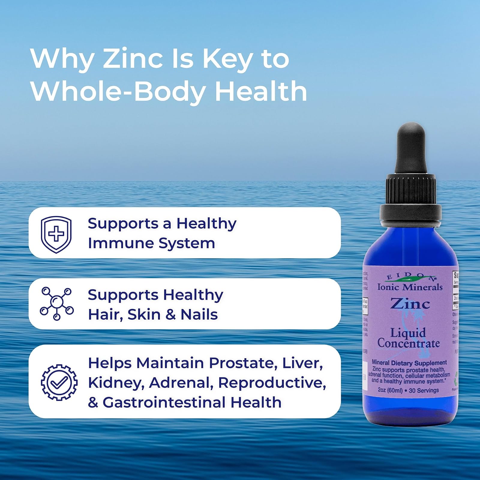 Eidon zinc for better absorption
