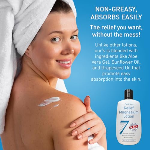 eight ounce magnesium lotion for wellness