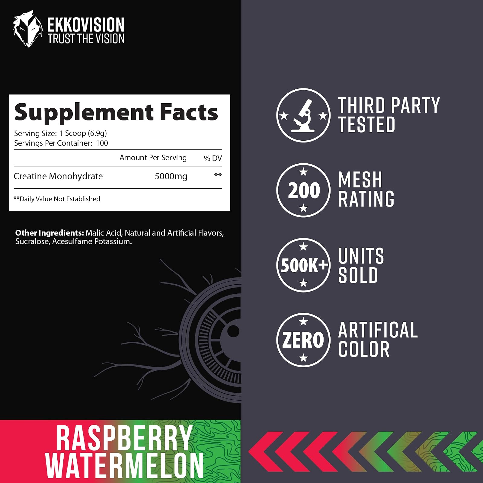 Ekkovision creatine for energy boost