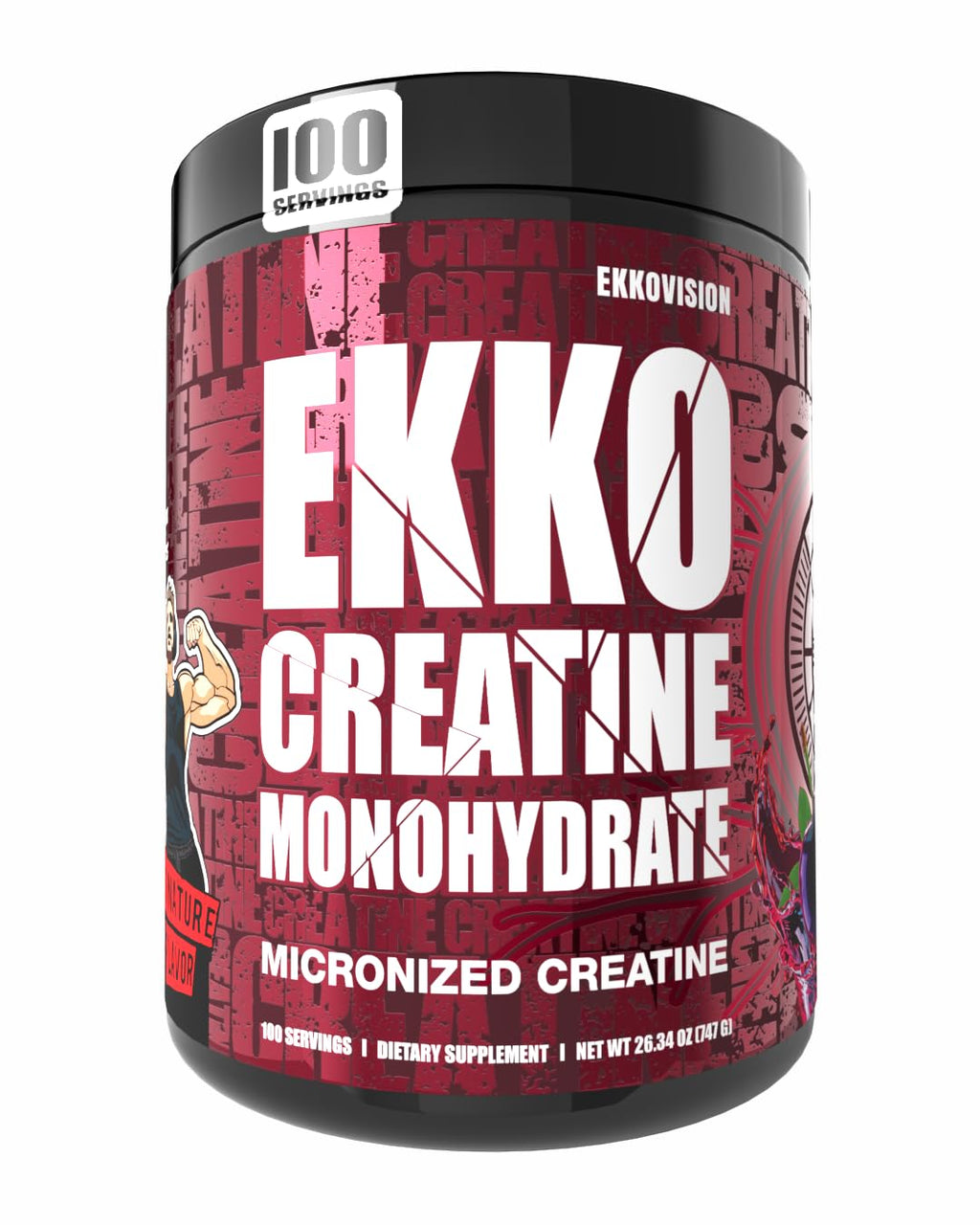 Ekkovision creatine monohydrate powder