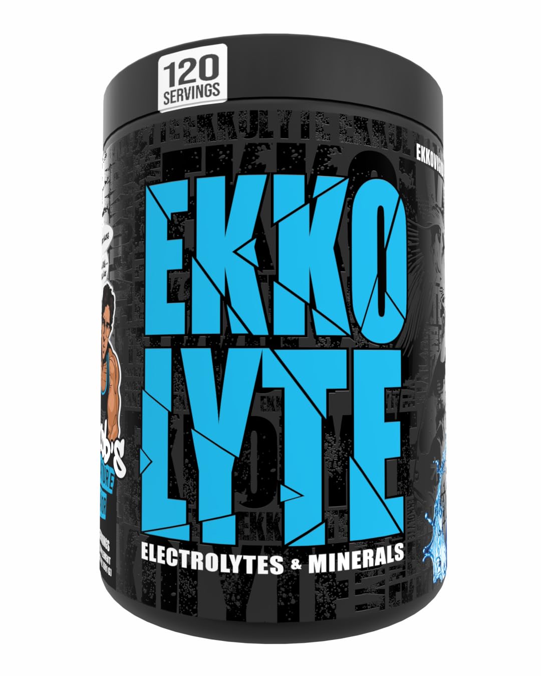 Ekkovision electrolyte powder for hydration