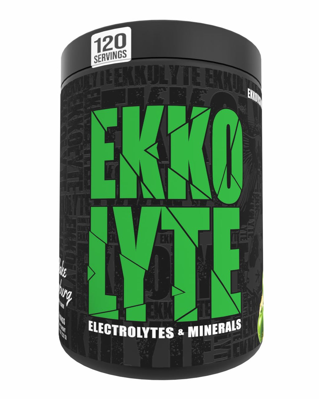 Ekkovision electrolyte powder green apple