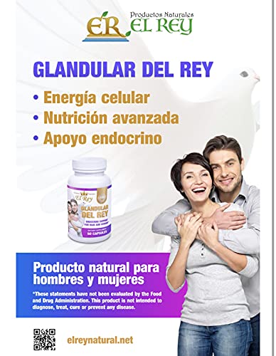El Rey Glandular health supplement capsules