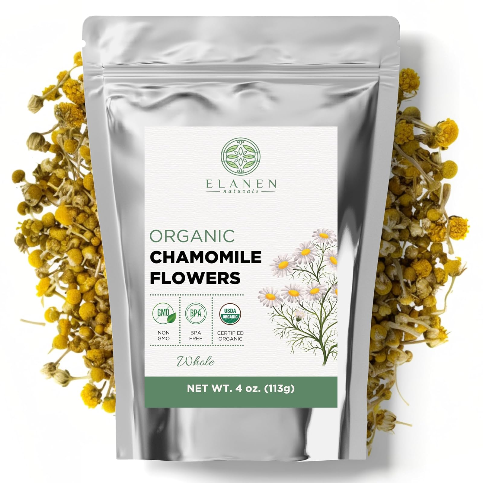 Elanden Naturals organic chamomile tea