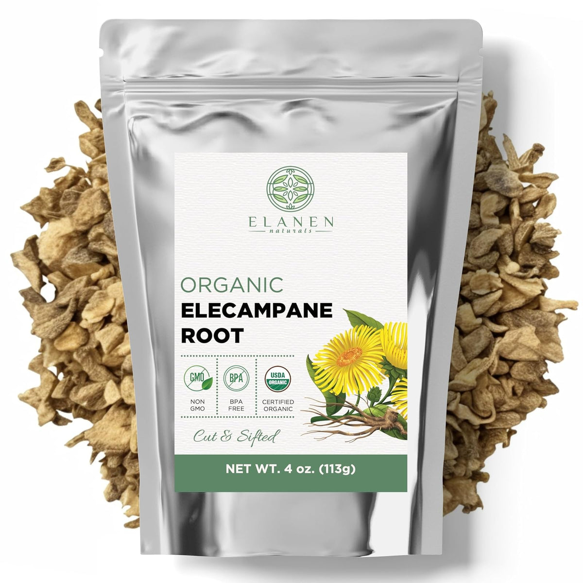 Elanden Naturals organic elecampane root tea