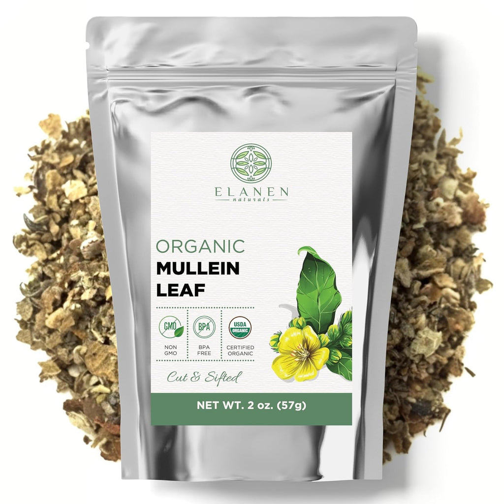 Elanden Naturals organic mullein leaf tea