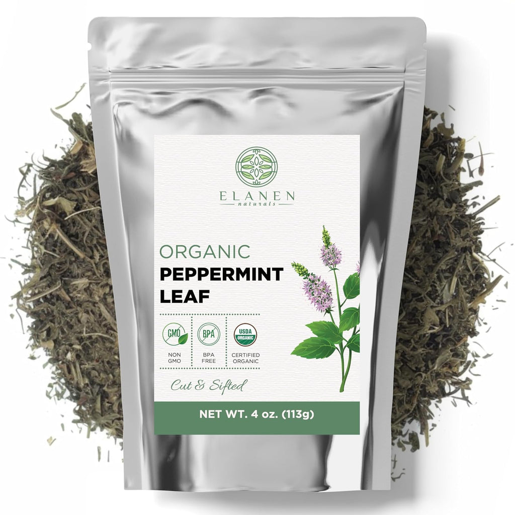 Elanden Naturals organic peppermint tea