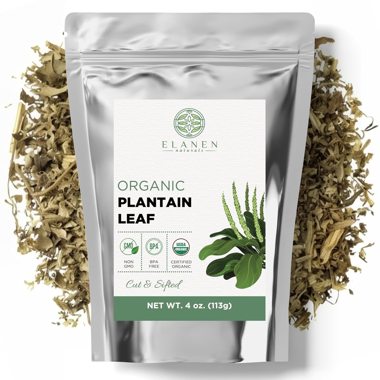 Elanden Naturals organic plantain leaf tea