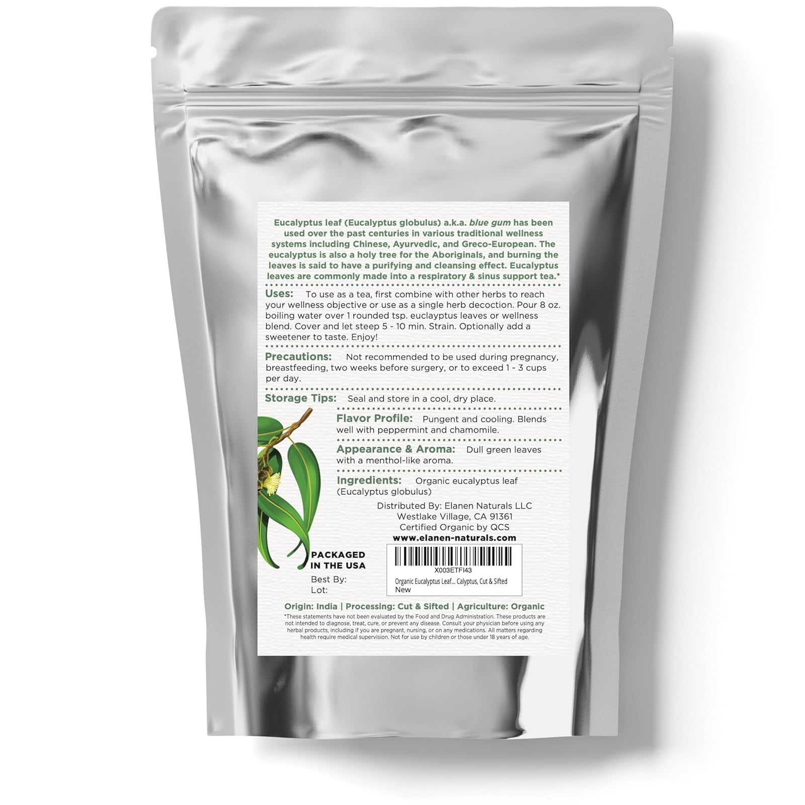 Elanen Naturals eucalyptus tea experience