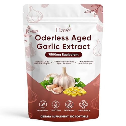 Elare aged garlic extract benefits