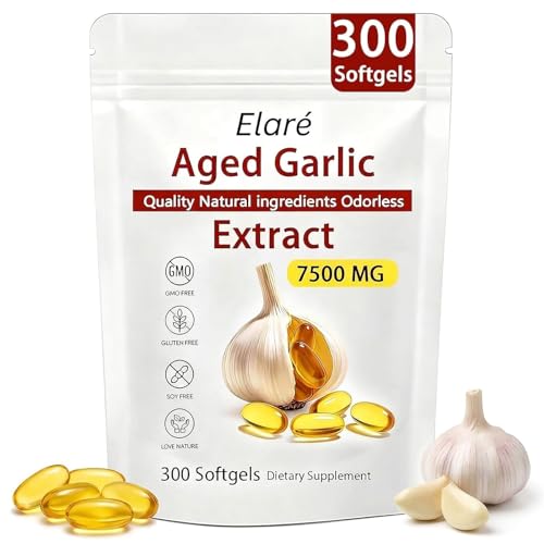 Elare aged garlic extract benefits