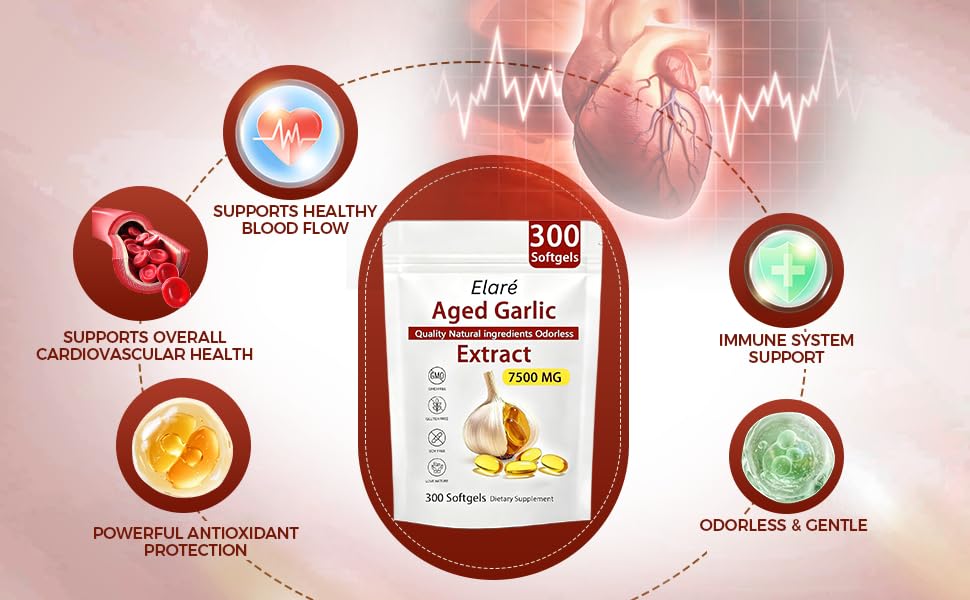 ELARE garlic extract for heart health