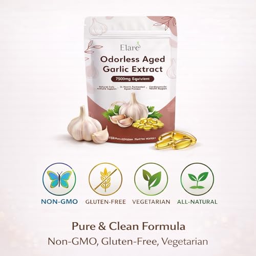 Elare garlic for heart health