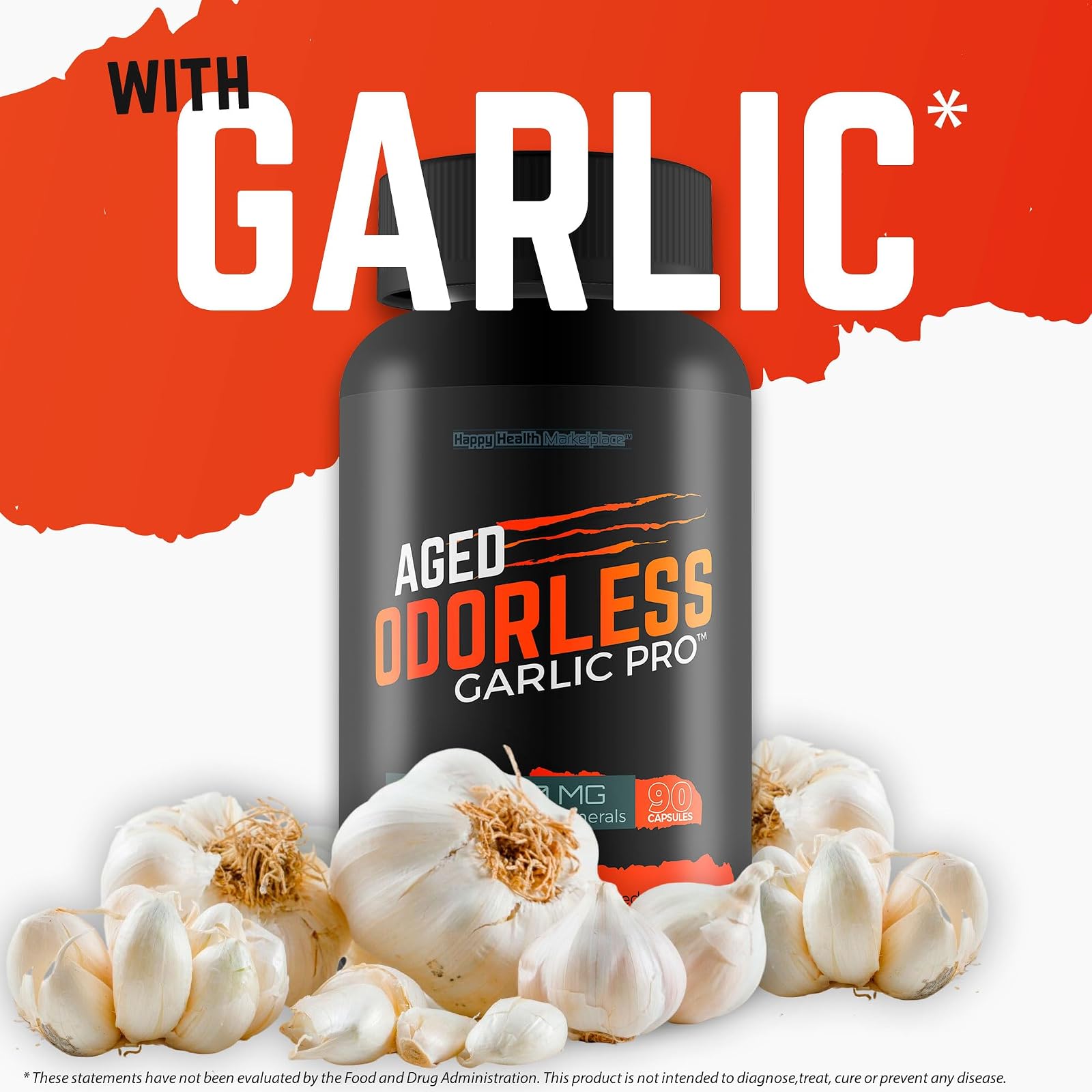 Elare herbal garlic extract capsules