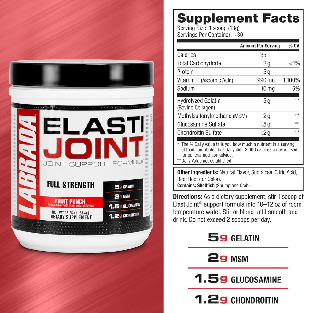 Elastijoint powder for active lifestyle