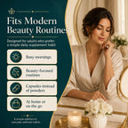 Elastin capsules for skin health