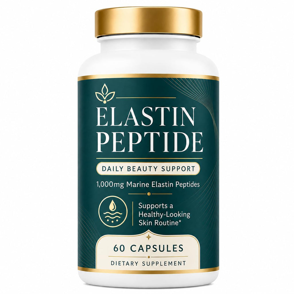 Elastin peptides for daily beauty