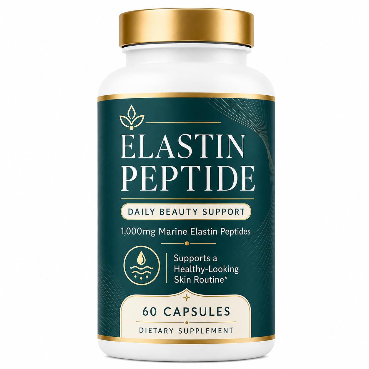 Elastin peptides for daily beauty