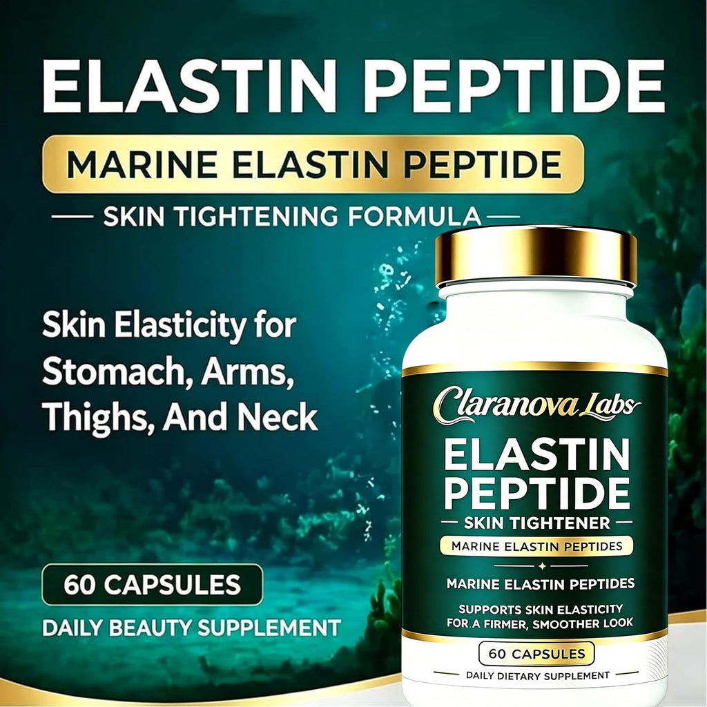 elastin peptides for youthful skin