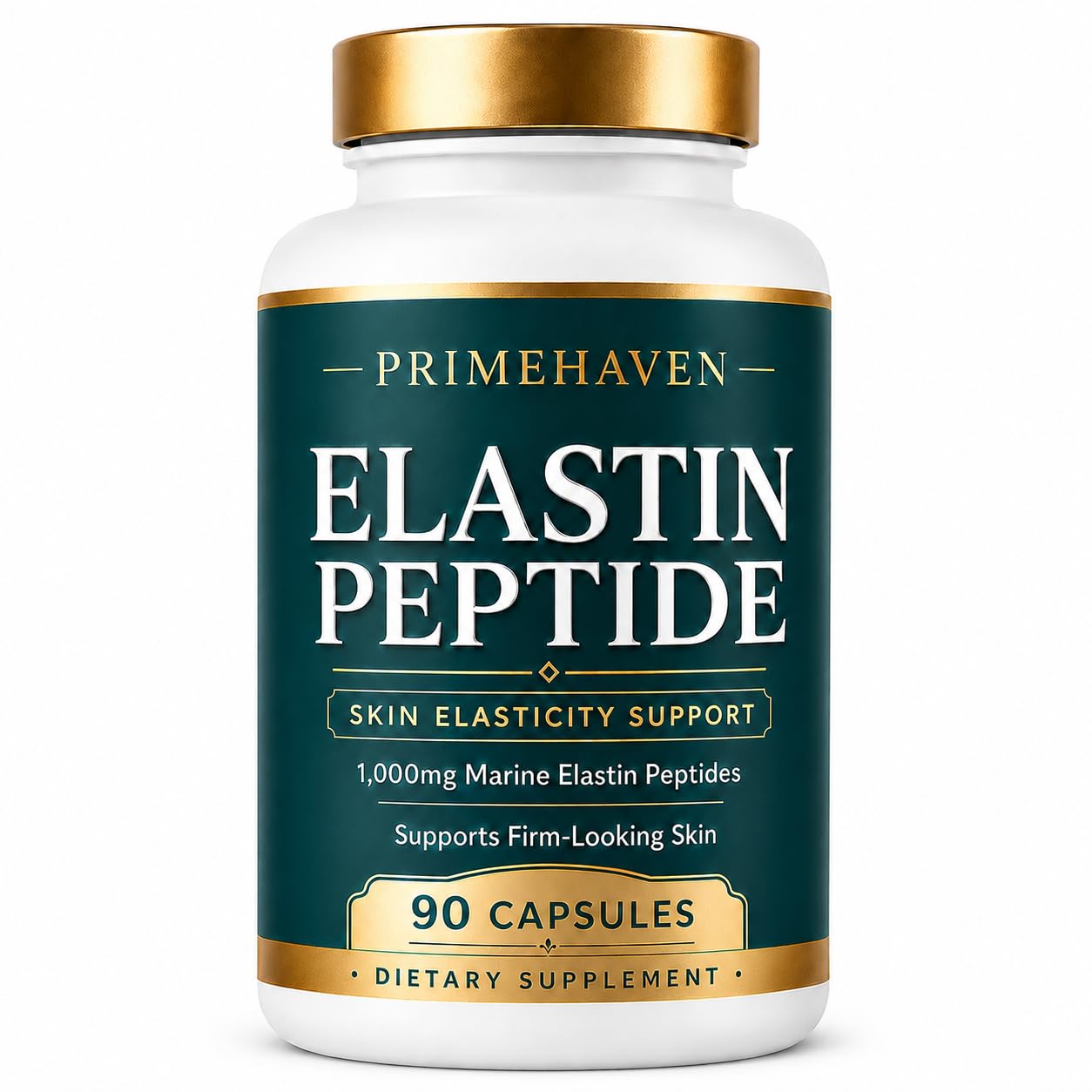 Elastin peptides skin tightening capsules