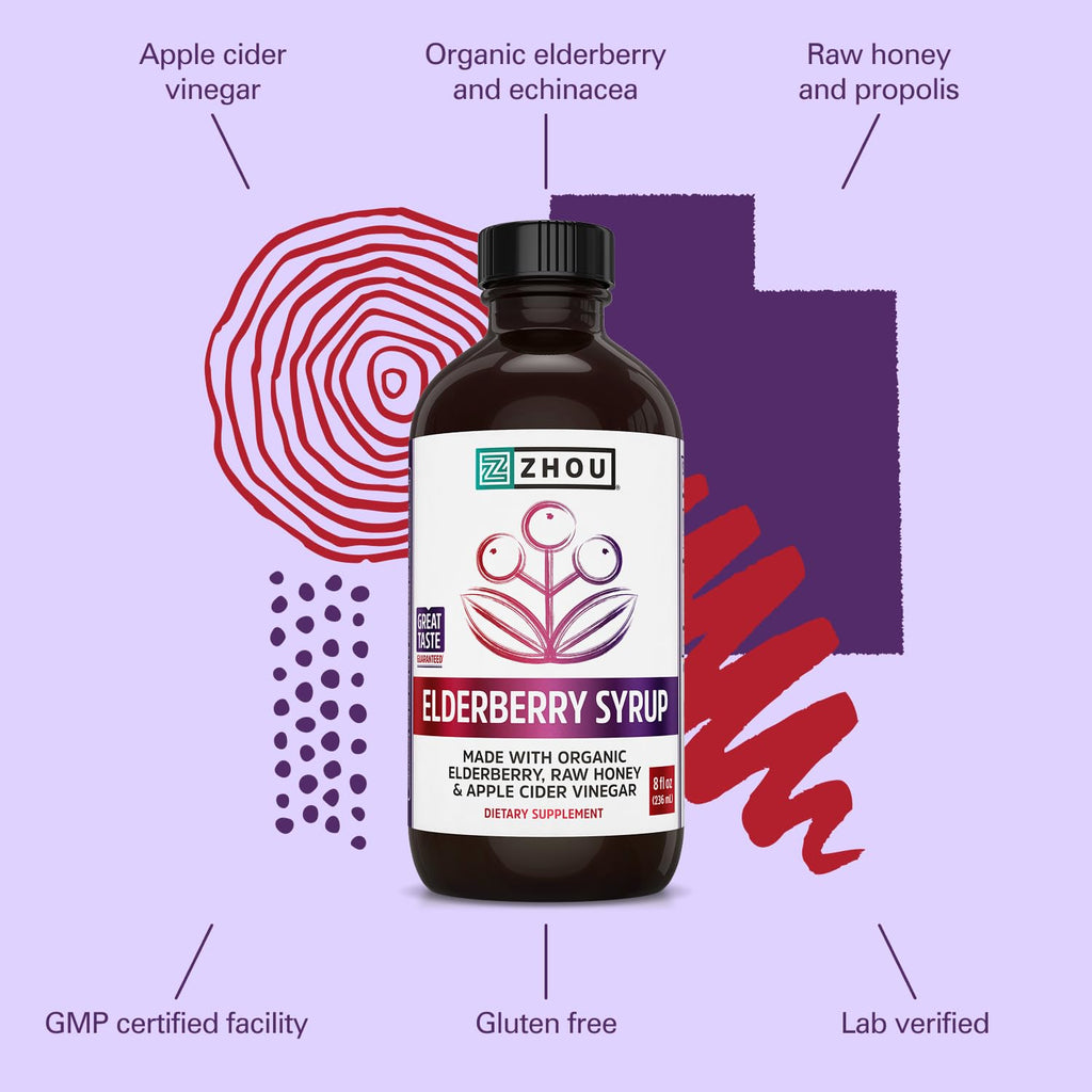 Elder-Mune+ elderberry syrup for kids