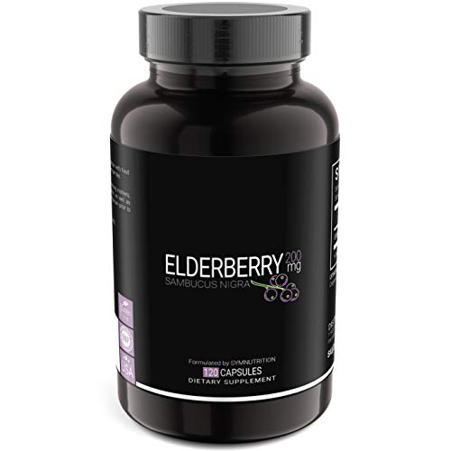 Elderberry 200mg vegan capsules
