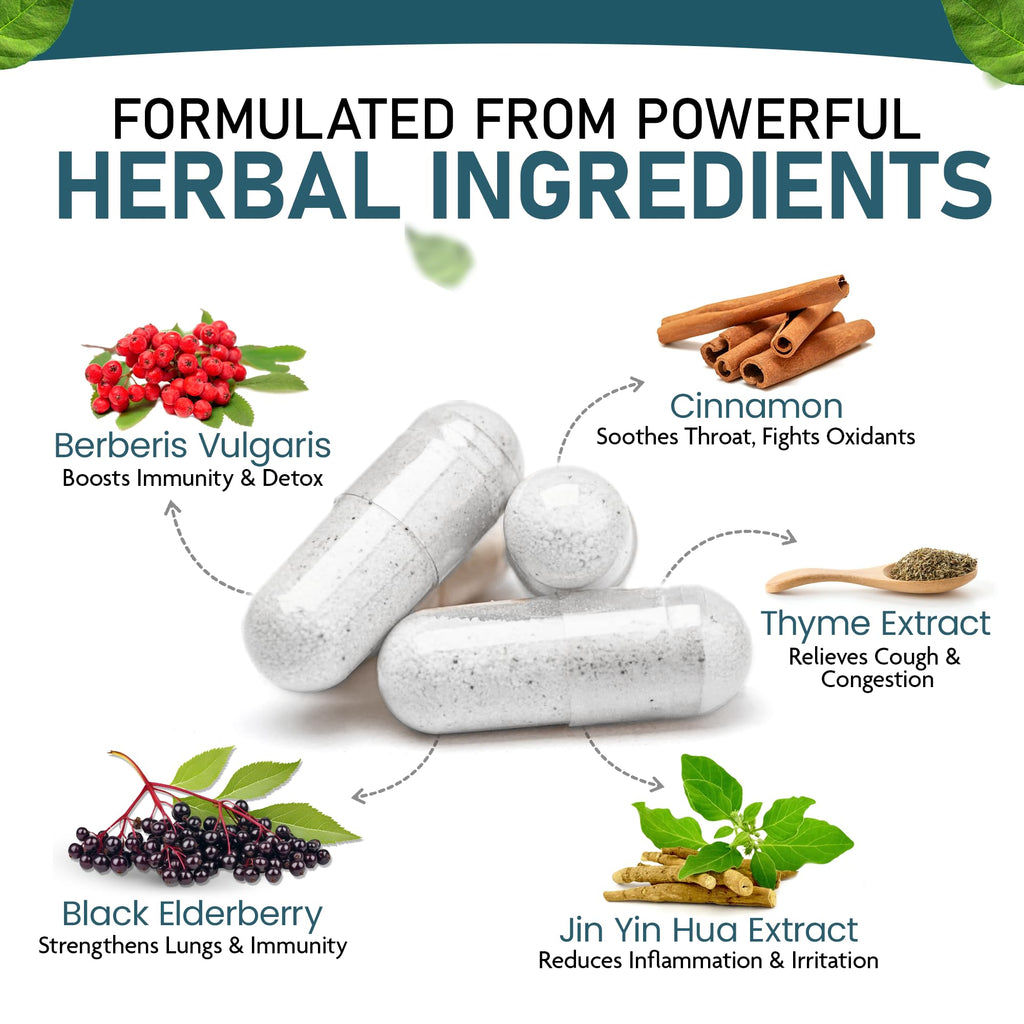 Elderberry and cinnamon immune support