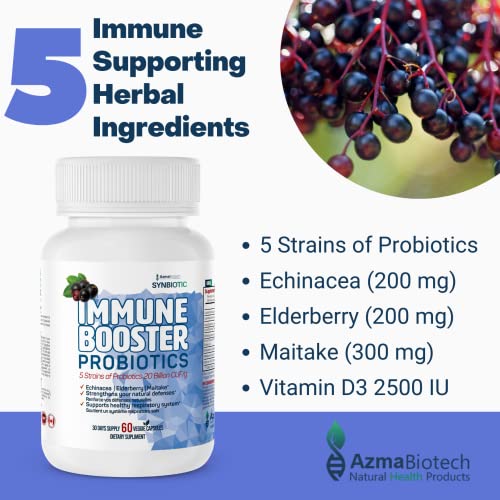 Elderberry and echinacea for immunity