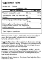 Elderberry and echinacea throat lozenges