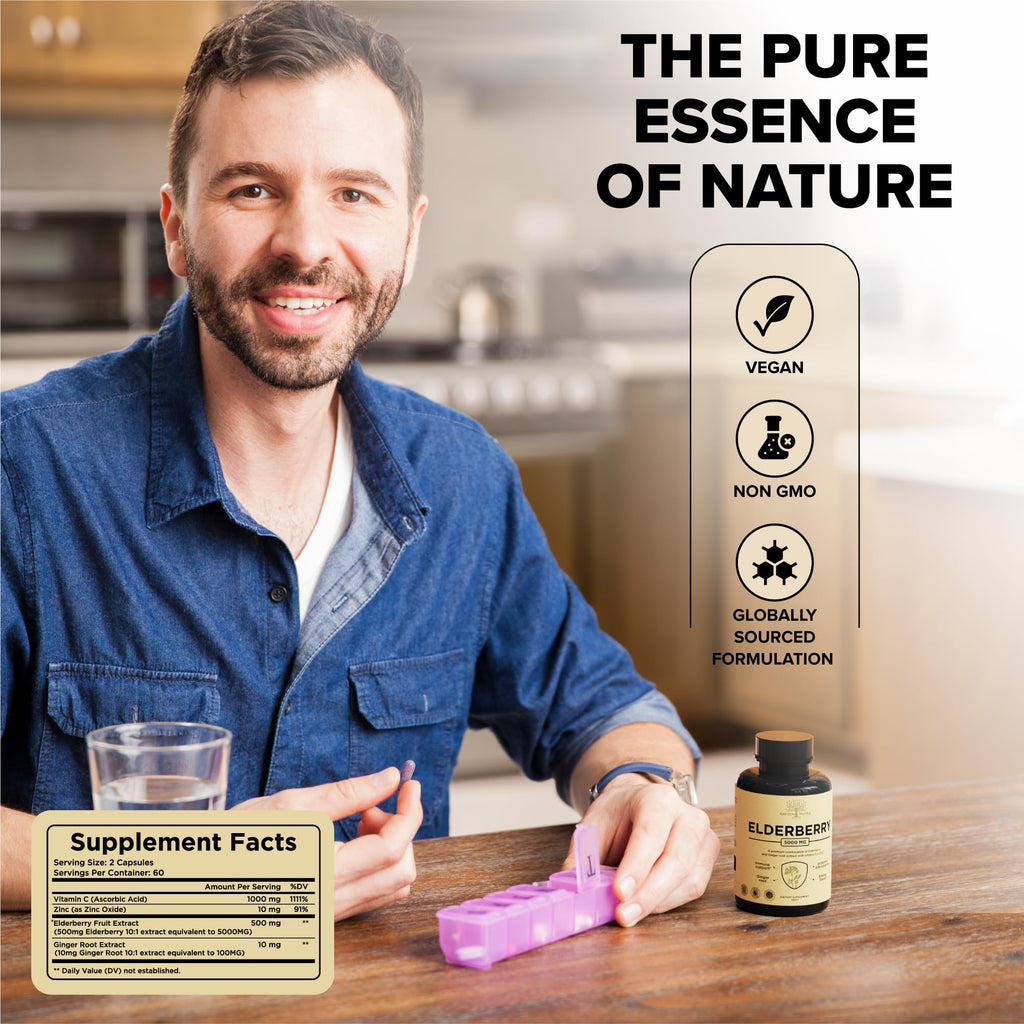 Elderberry and ginger health benefits
