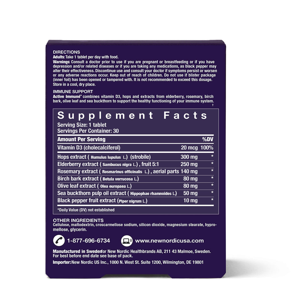 elderberry and hops for enhanced immunity