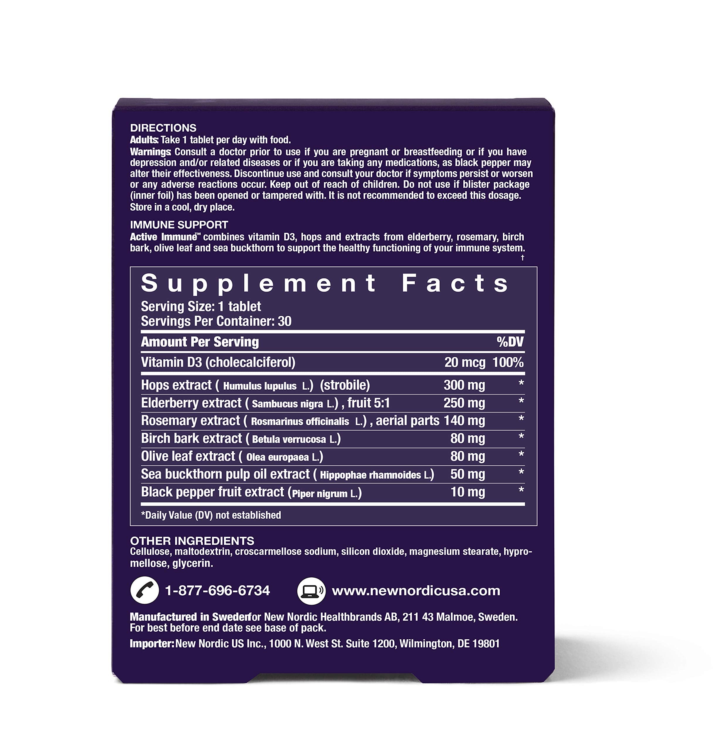 elderberry and hops for enhanced immunity