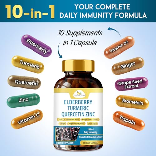 elderberry and quercetin for immunity boost