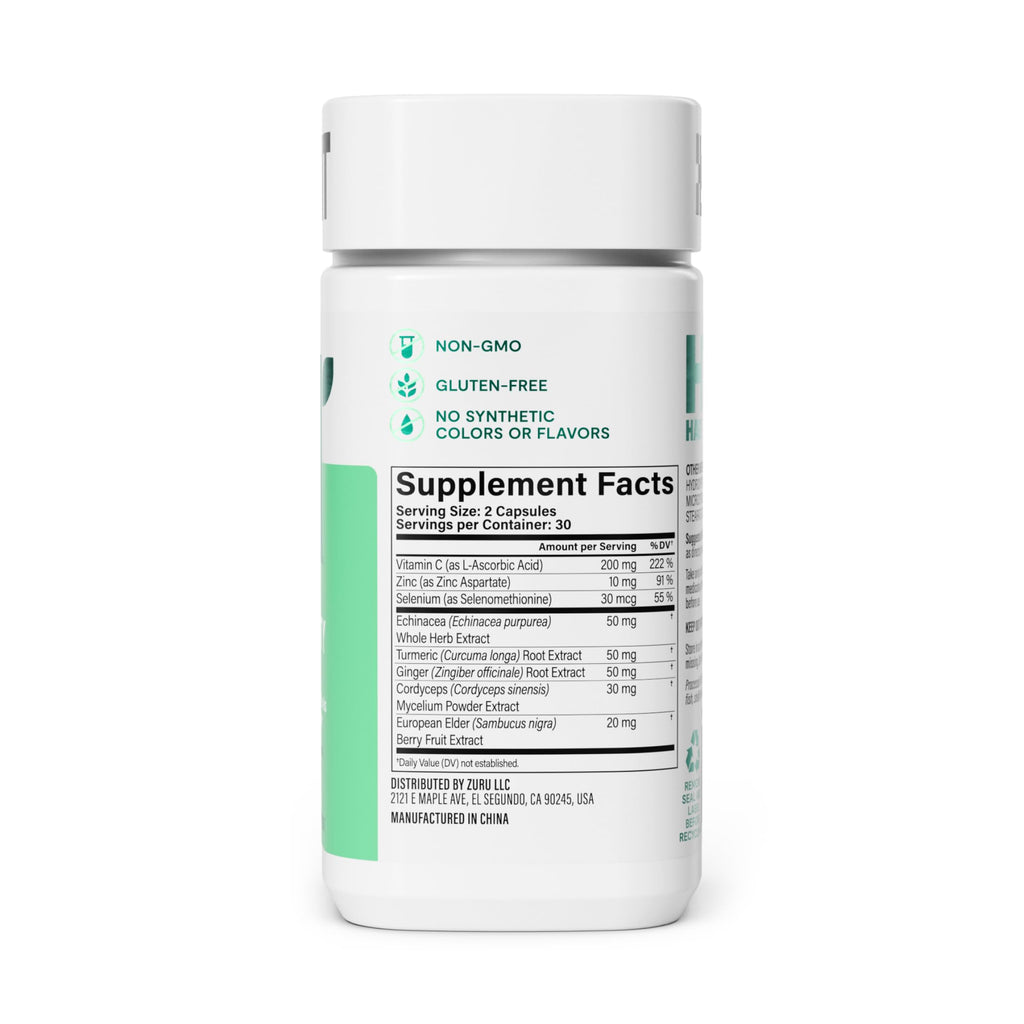 Elderberry and turmeric immune booster