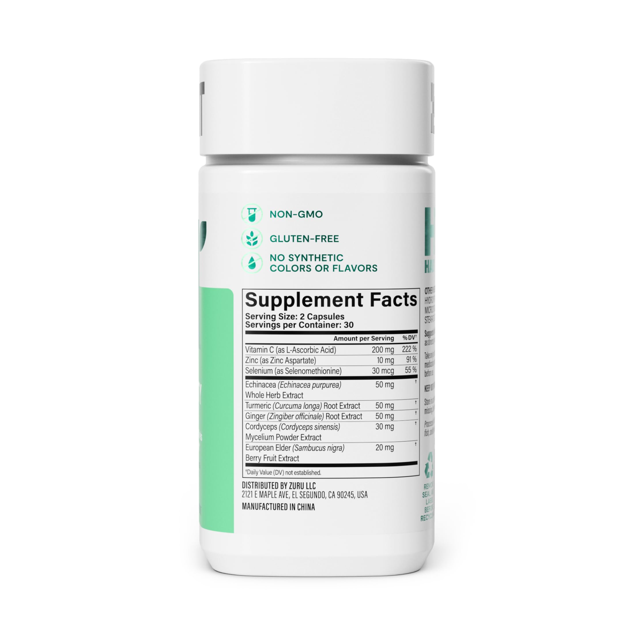 Elderberry and turmeric immune booster