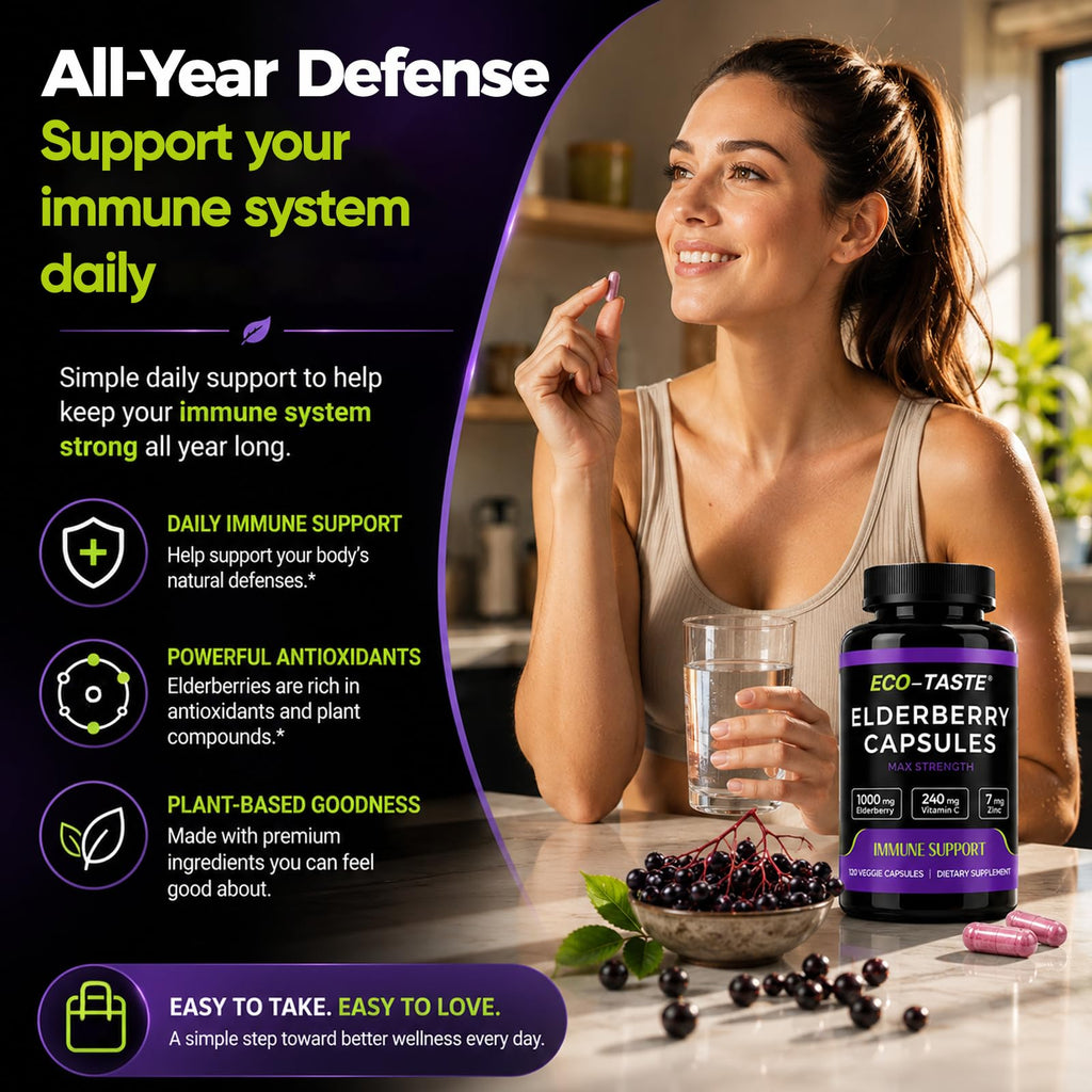 Elderberry and vitamin C benefits